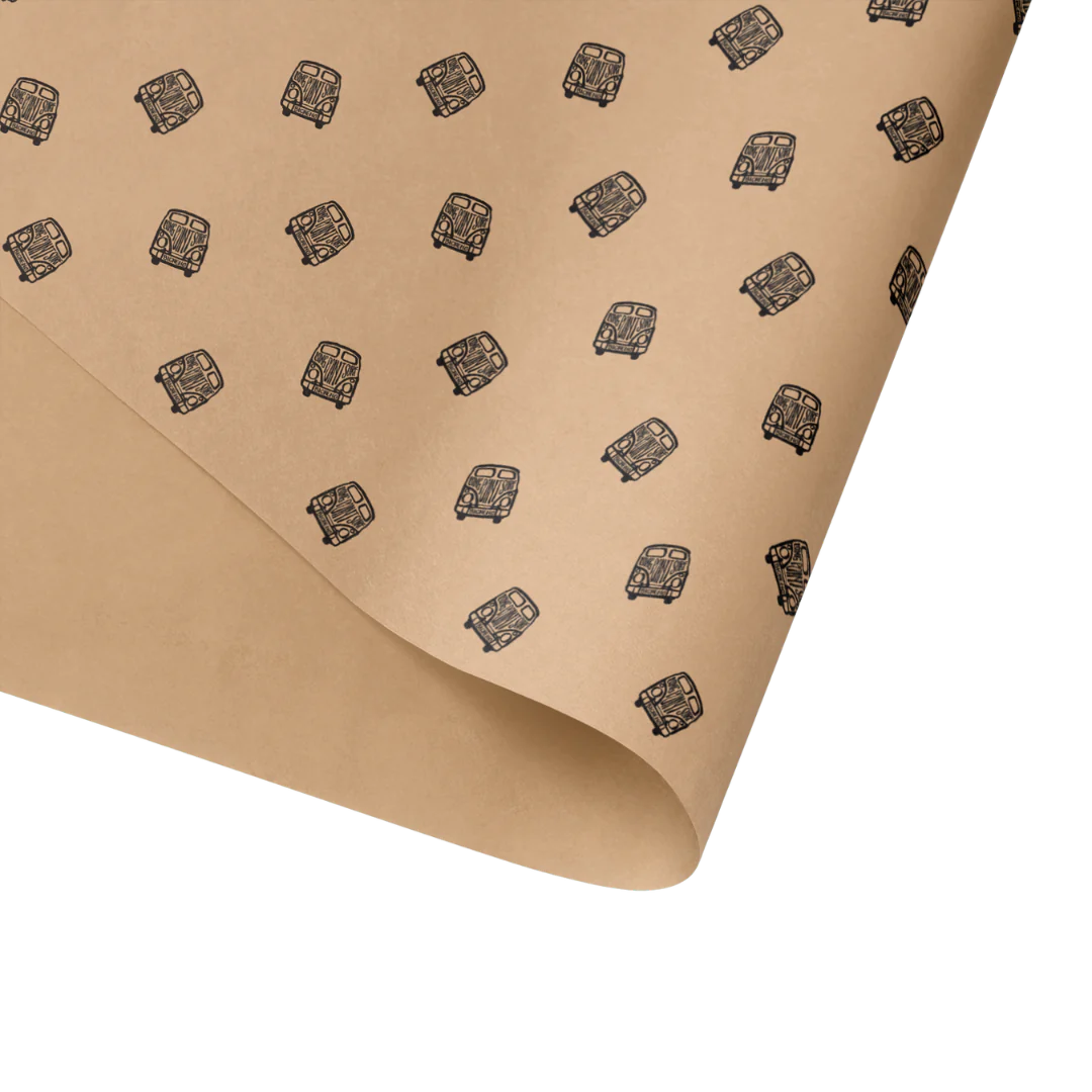 Custom Printed Brown Tissue Paper (40gsm) – Postal Box Paradise