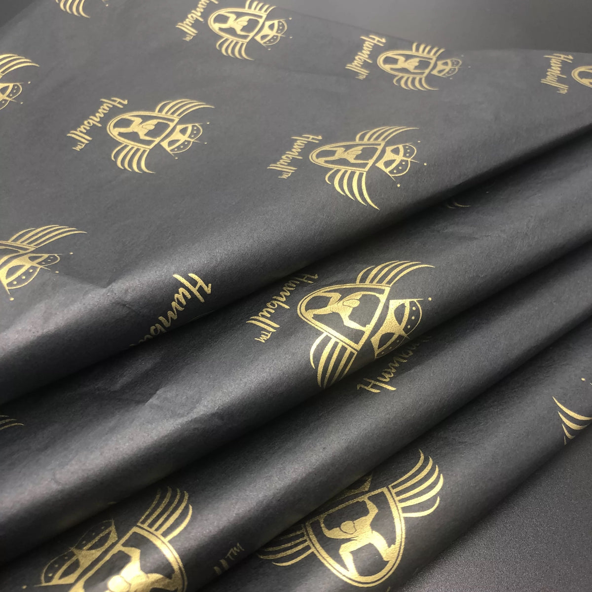 Custom Printed Black Tissue Paper (30gsm) – Postal Box Paradise