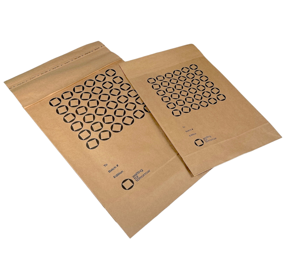 Custom Printed Brown Kraft Mailing Bags – Postal Box Paradise
